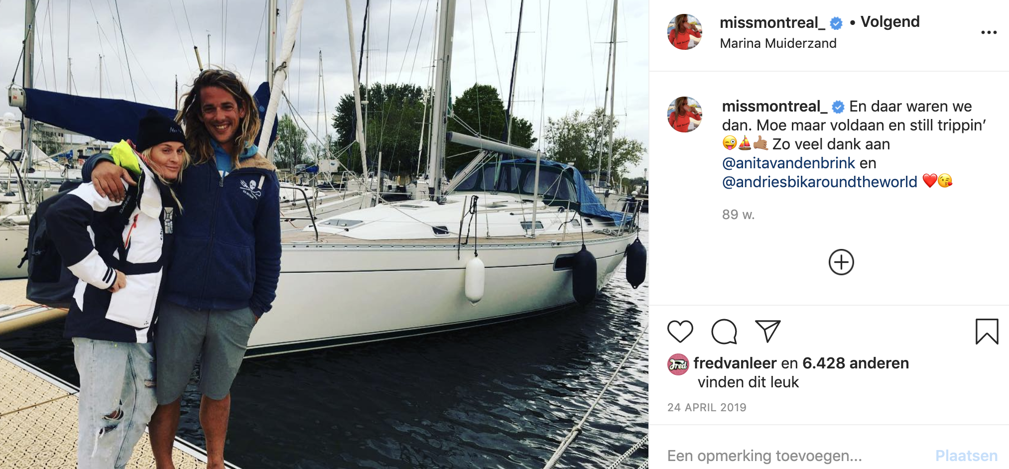 Miss Montreal viert 3 jaar de liefde met vriend Lex - 100%NL