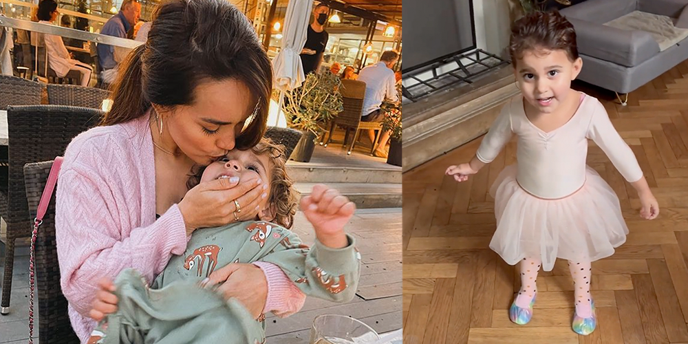VIDEO: Dochtertje Waylon en Bibi heeft haar eerste balletles!