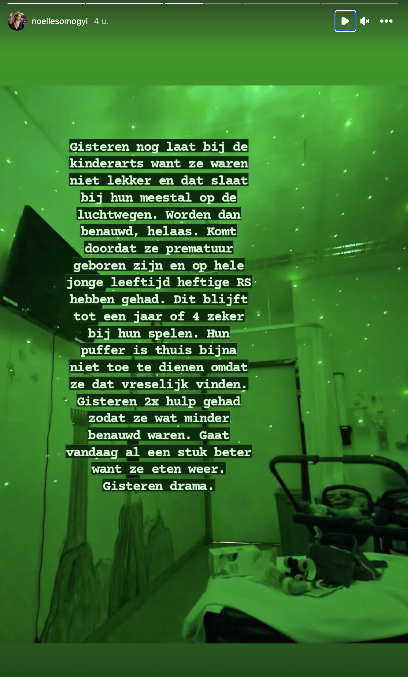 Noëlle Somogyi met tweeling naar het ziekenhuis - 100%NL Magazine