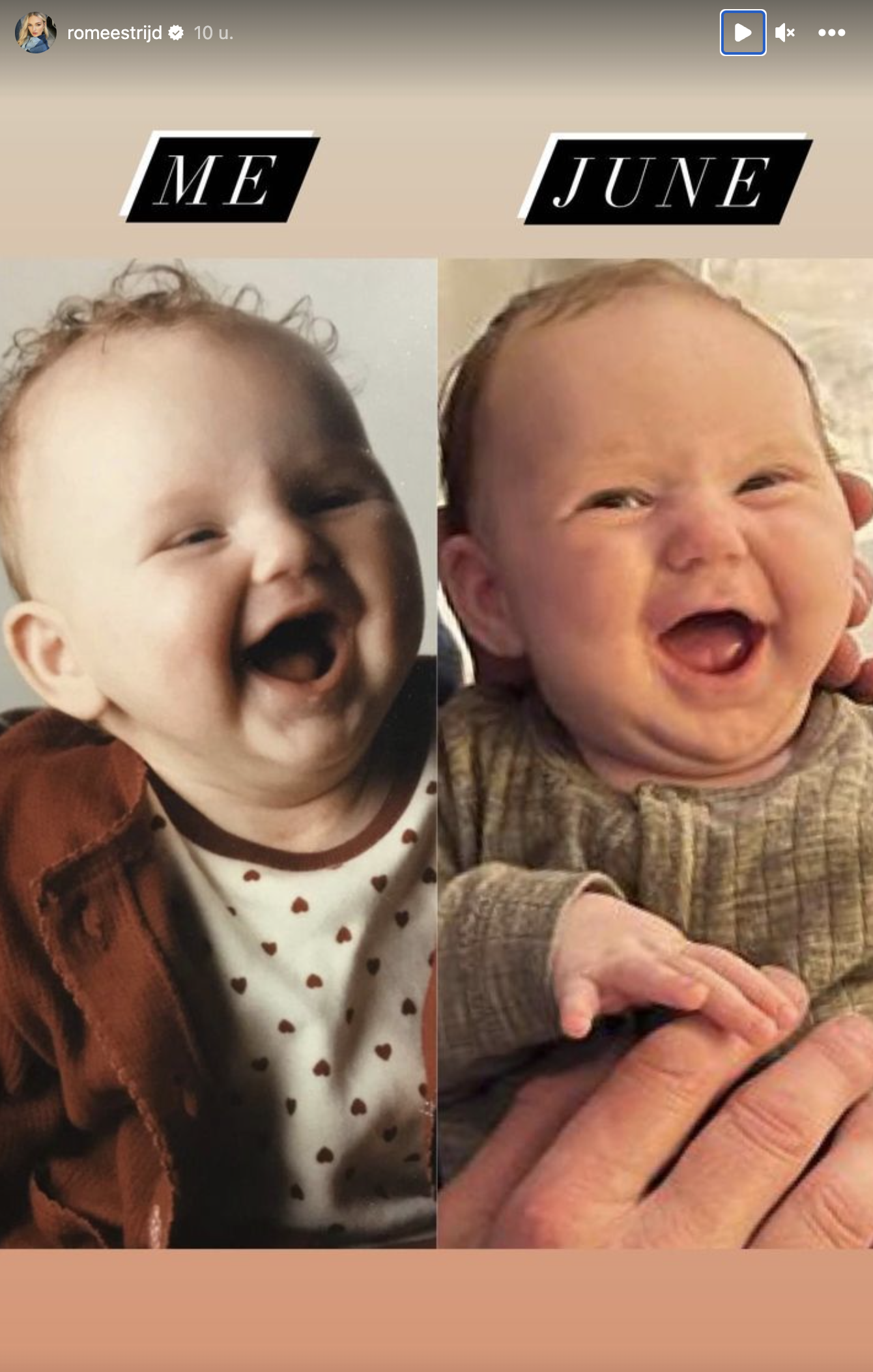 WOW: Romee Strijd vergelijkt zich met dochter en wij zien geen verschil ...