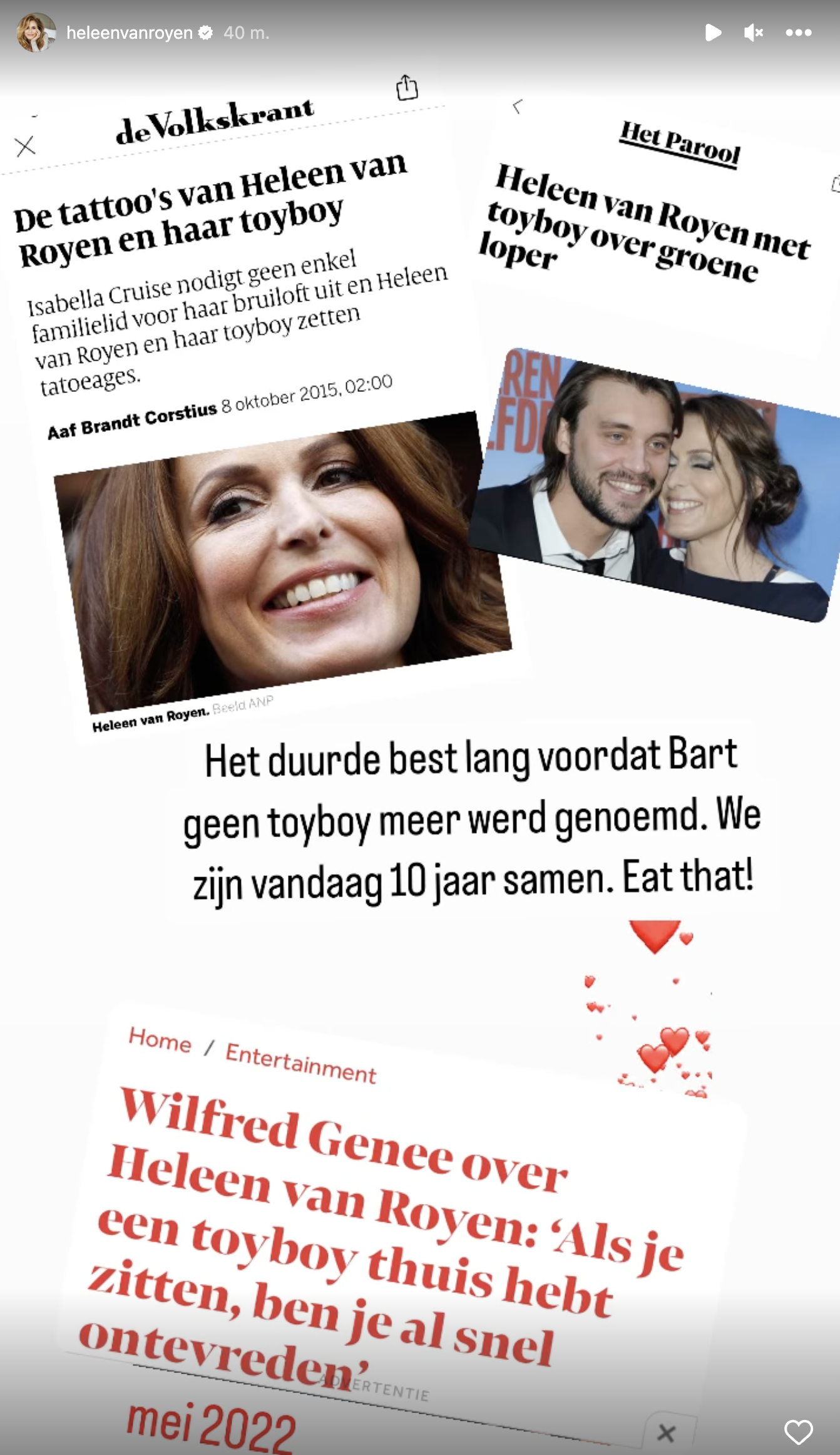 Heleen van Royen viert mijlpaal met spraakmakende krantenkoppen ...