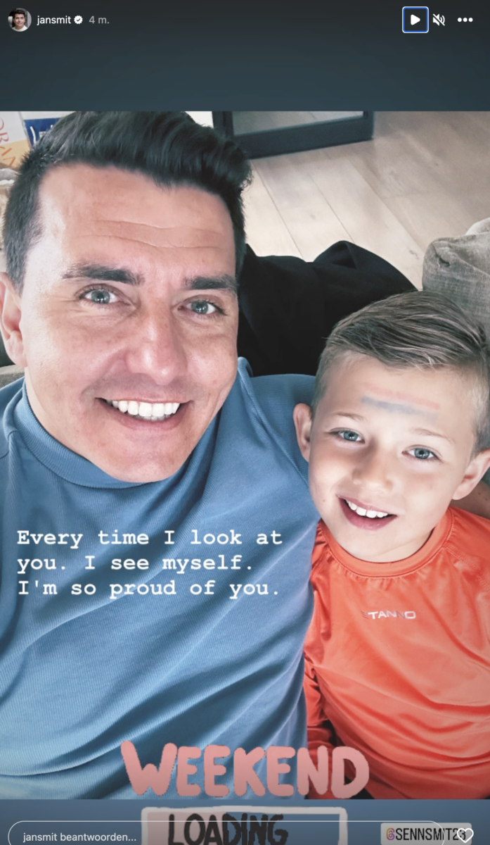 ZIEN: Jan Smit deelt bijzondere foto met pakkende tekst over Senn - 100 ...