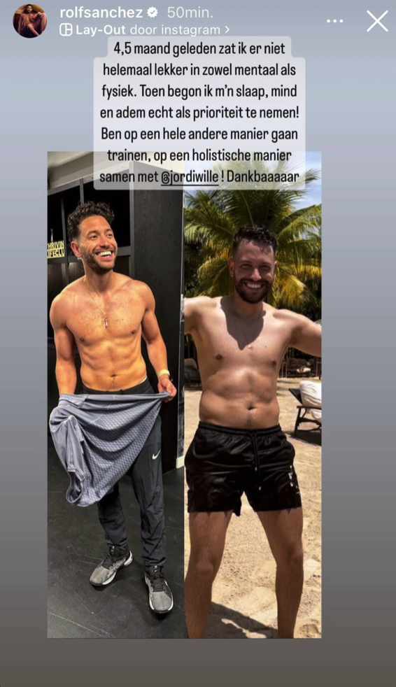 OEHLALA: Rolf Sanchez deelt pikante transformatie foto's