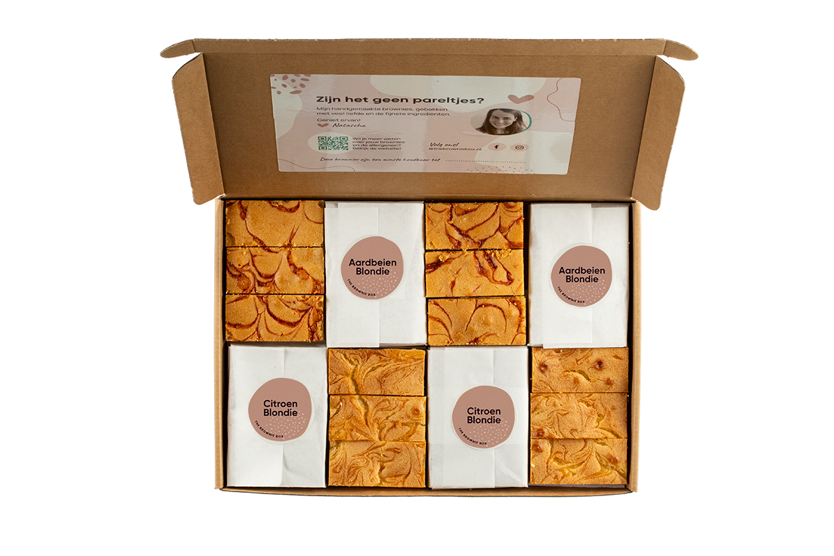 WINACTIE GESLOTEN: win één van de vijf zomerboxen van The Brownie Box ...