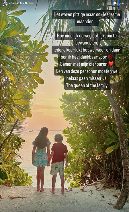 Chantal Bles laat emotioneel van zich horen: 'Het waren pittige, maar ...