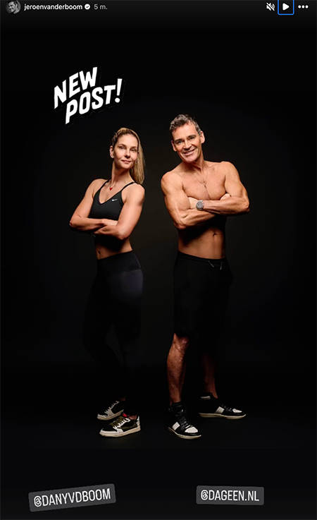 VA VA VOOM: Jeroen van der Boom verbluft volgers met afgetraind lichaam