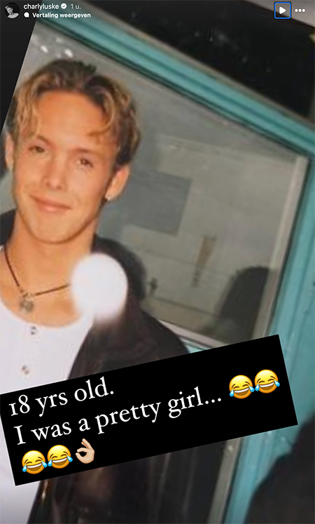 Charly Luske blikt terug naar jeugd: 'Ik was een mooie meid...'