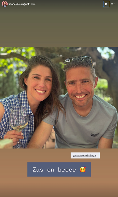 LOOKALIKE: Zoveel lijken Marieke Elsinga en haar broer op elkaar!