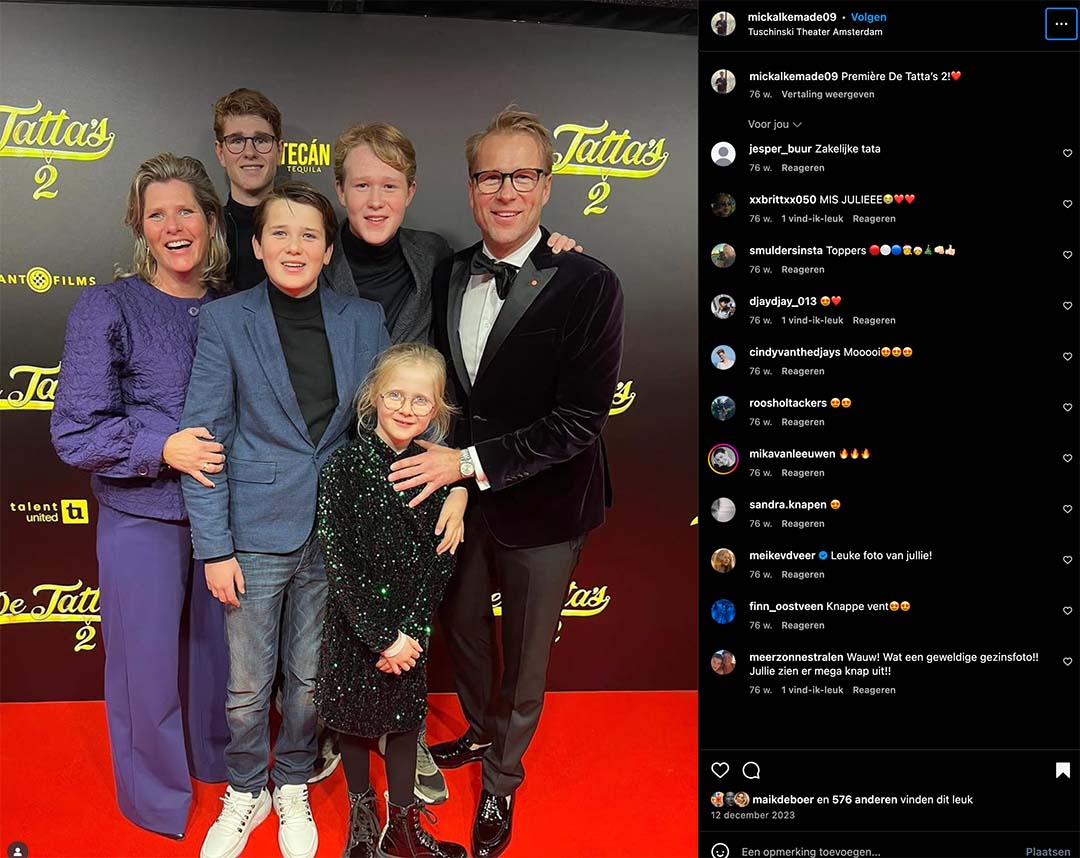 BIZAR: Zoveel lijken de kinderen van Leo Alkemade op hem!
